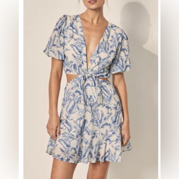 Kivari | Dresses | Kivari Solange Cut Out Mini Dress Nwt | Poshmark